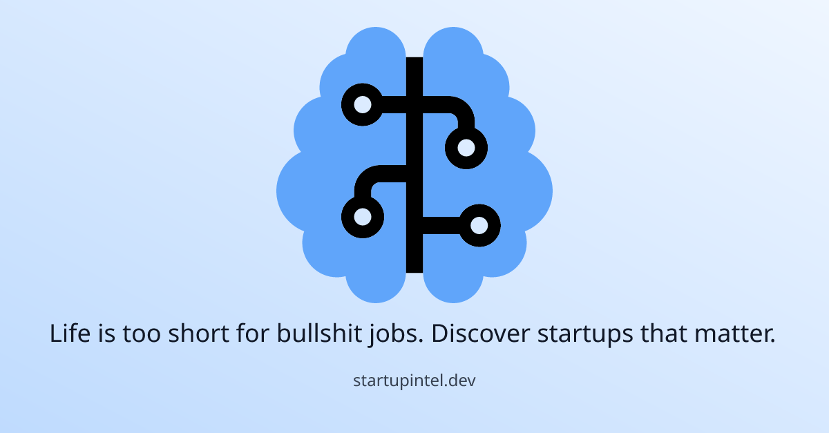 StartupIntel: discover career-launching tech startups.